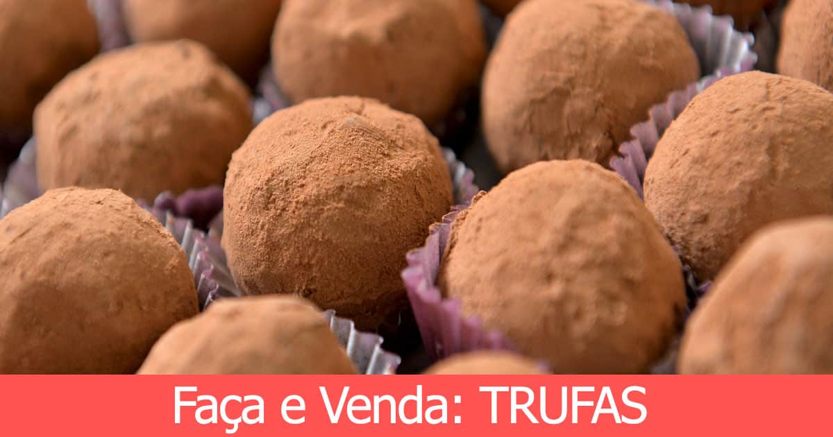 Como fazer trufas recheadas - Passo a passo - Confeiteira