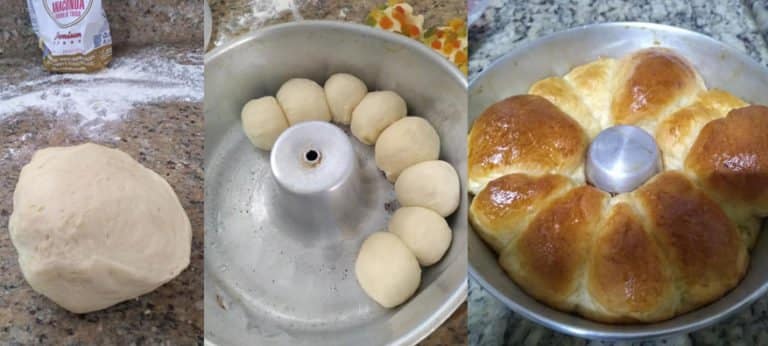 Receita de rosca caseira - fofinha e fácil de fazer - Confeiteira