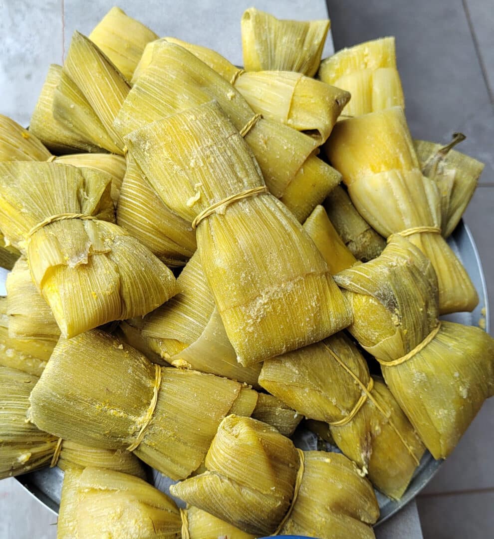 Receita de Pamonha - Doce e Salgada - Confeiteira