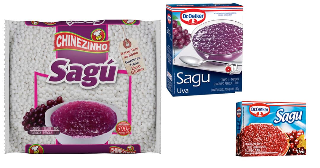 Sobremesa de Sagu Com Vinho e Leite Condensado Receita Fácil