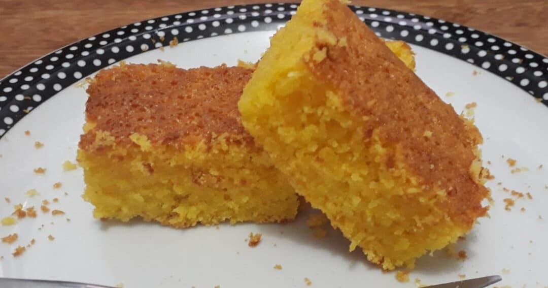 Bolo de Milharina - Confeiteira
