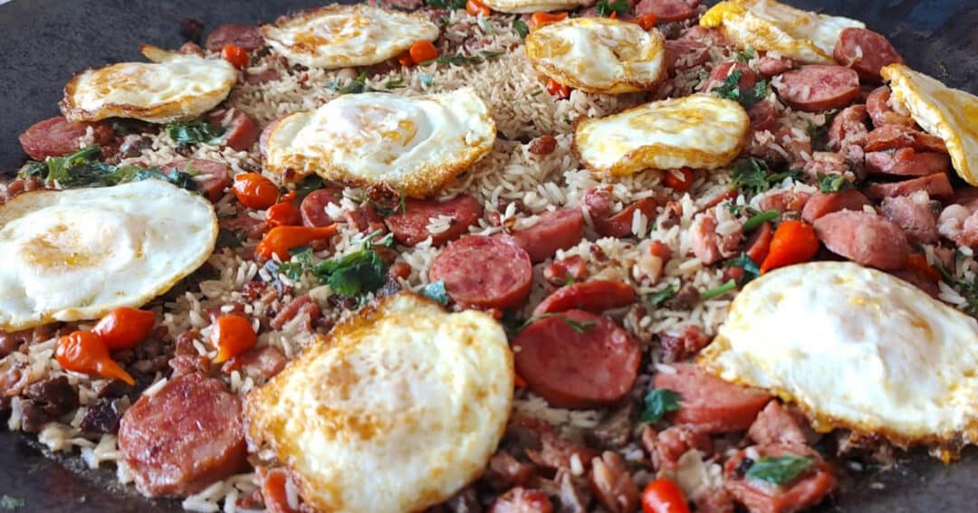 Arroz carreteiro Receita Tradicional super Simples de fazer