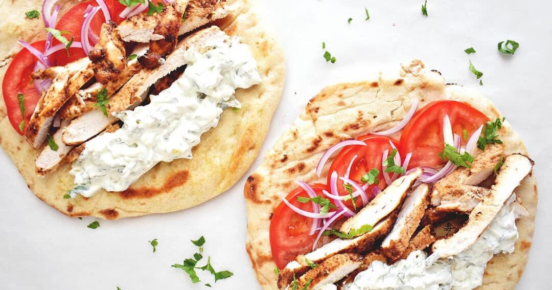 Receita de Shawarma Original, opção de carne ou frango!