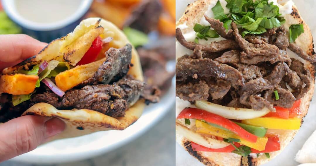 Receita de Shawarma Original, opção de carne ou frango!