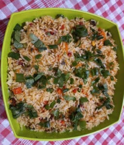 Receita de Arroz Temperado Super Fácil e rende muito!