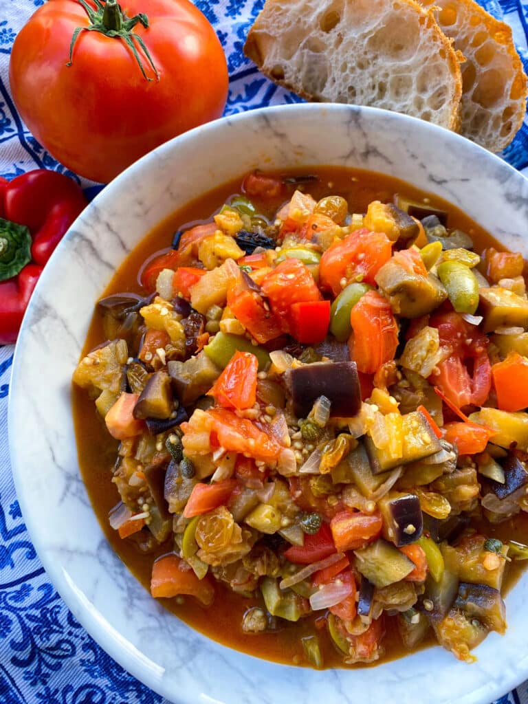 Caponata de Berinjela Melhor Receita! Super fácil para fazer