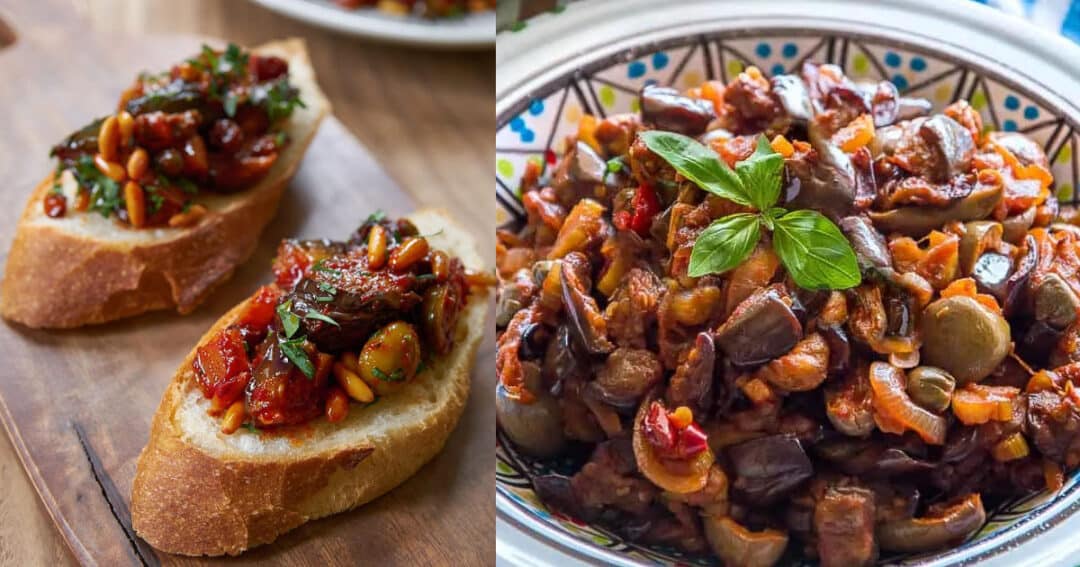 Caponata de Berinjela Melhor Receita! Super fácil para fazer