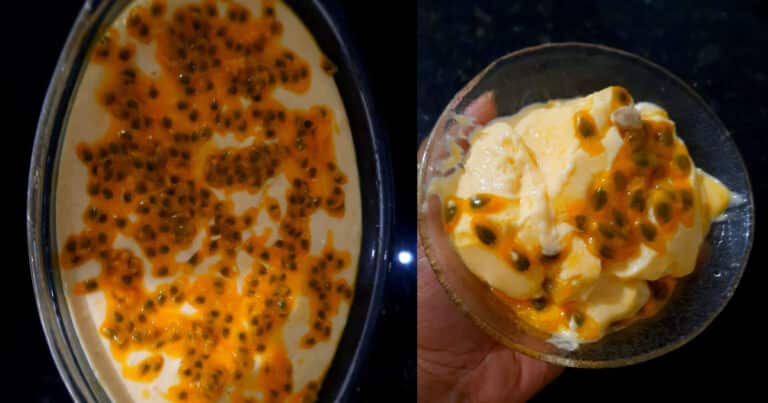 Mousse de maracujá com Tang com apenas 3 ingredientes