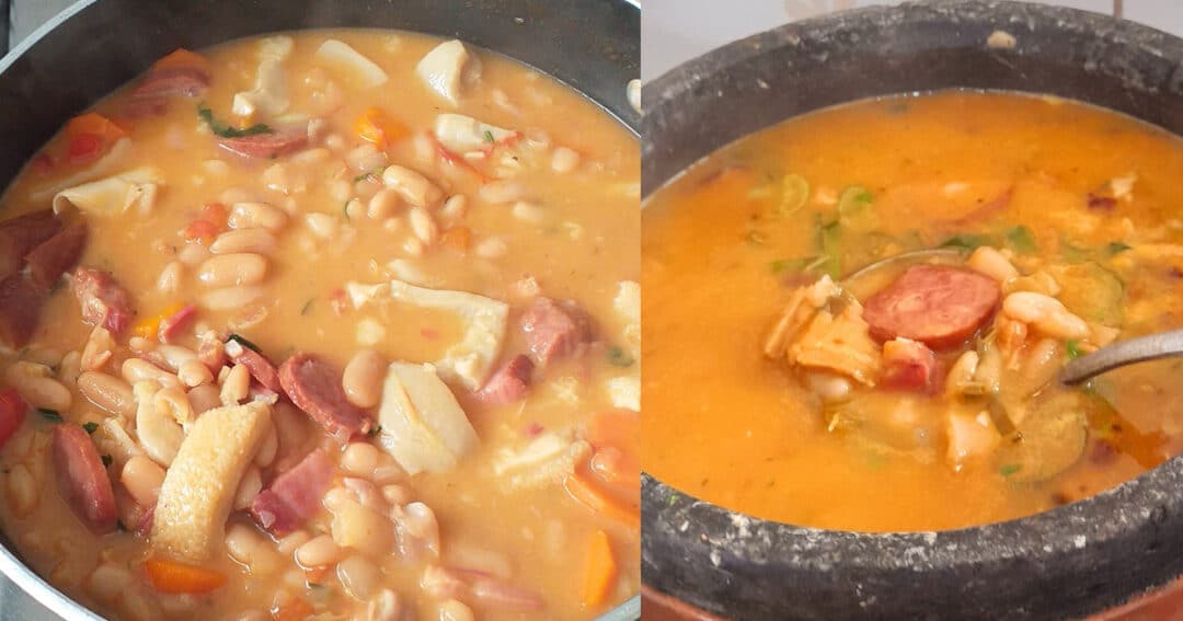 Dobradinha com feijão branco Receita Tradicional! Muito Fácil