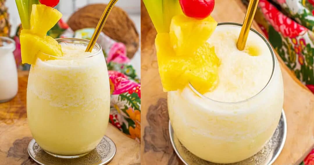 Receita de Pina Colada A melhor! Rende muito! - Confeiteira