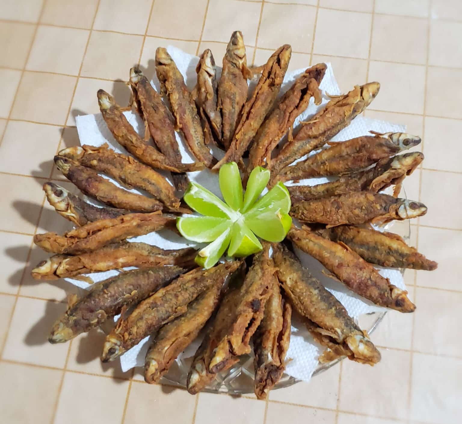 Receita com Manjubinha - Confeiteira