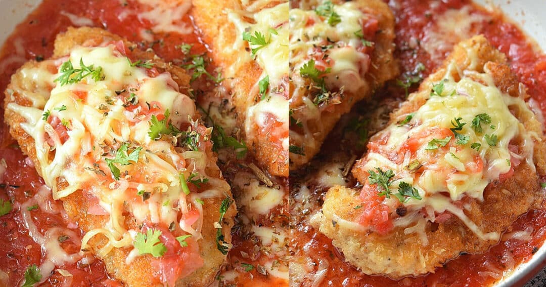 Filé de Frango à Parmegiana - Confeiteira