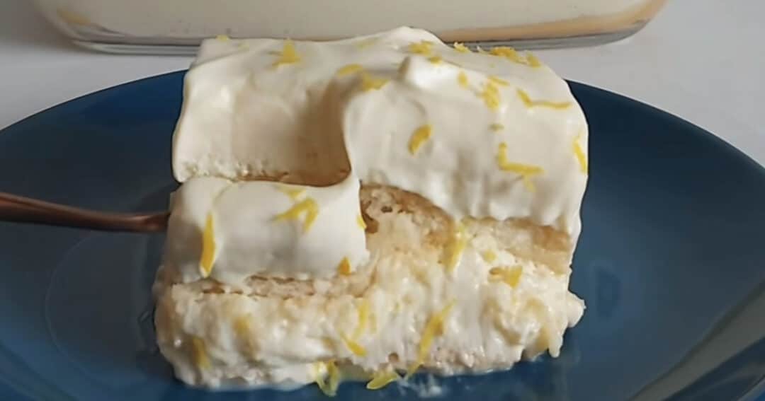 Receita de Pavê de Limão Fácil Biscoito Maizena ou Champagne